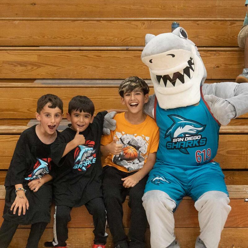 Meet Crunch the Sharks Mascot! - San Diego Sharks Basketball